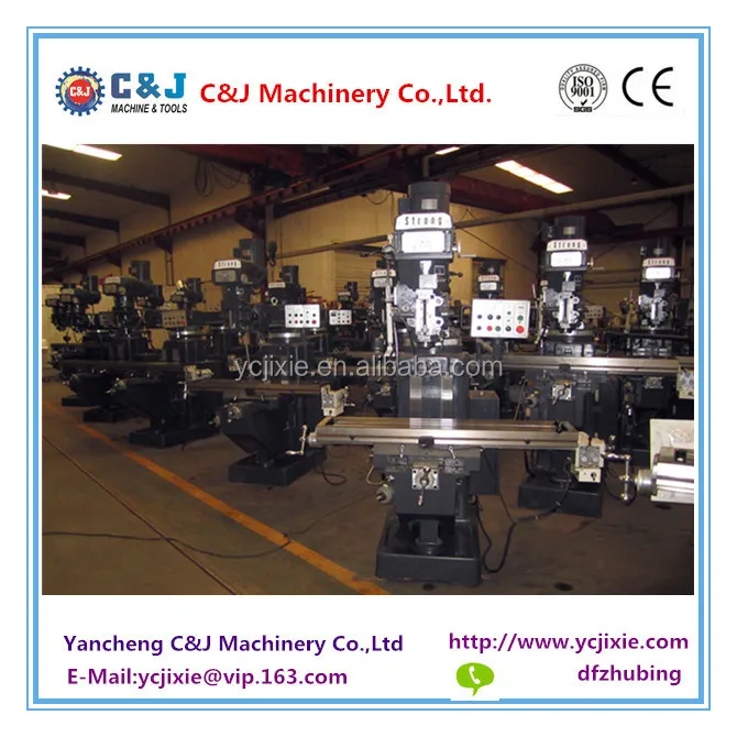 Manual Universal Turret Milling Machine X6330 X6330a X6333 X6333a - Buy ...