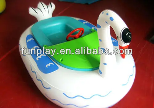 Kids Electric Motor Boat Battery Inflatable Bumper Boat