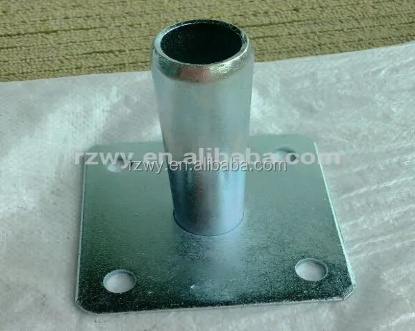 Galvanized Scaffolding Tube Base Plate - Durable & Versatile