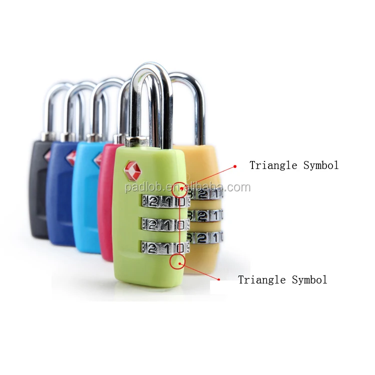 TSA335 3 Digital Combination TSA Approved Travel Padlock