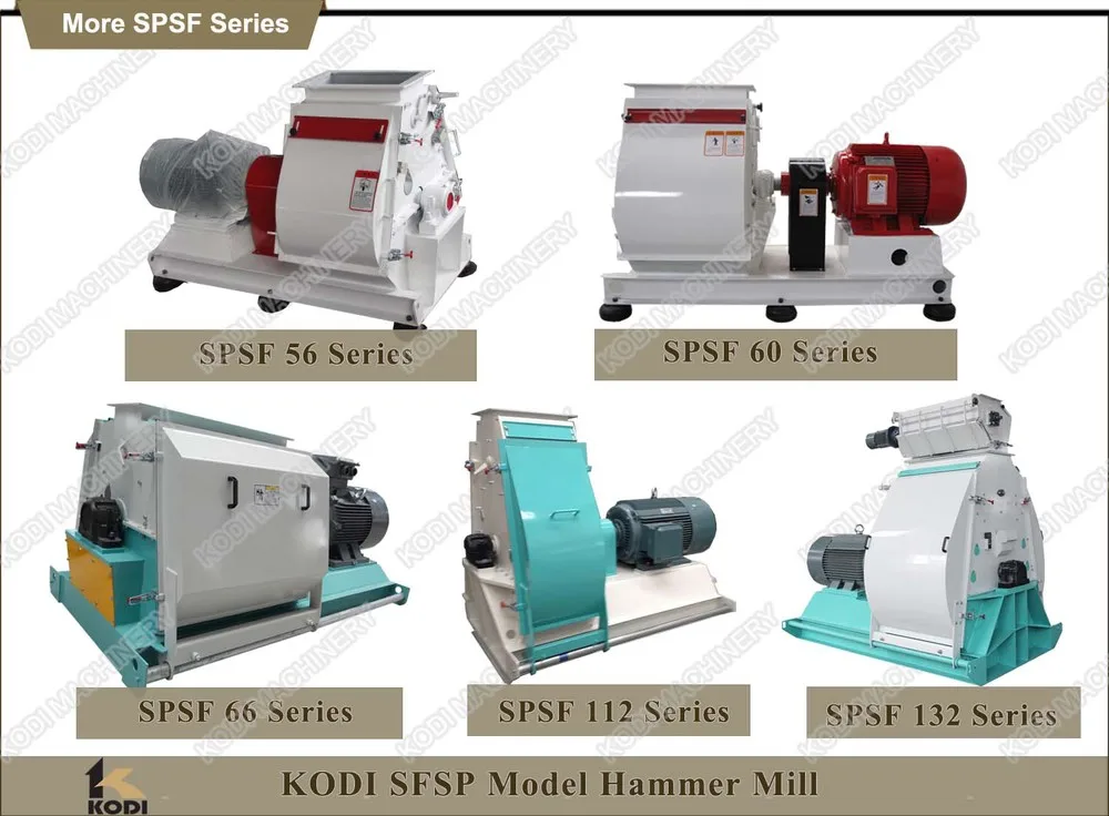 100kg Capacity Hammer Plantain Flour Maize Mill Crusher With Cyclone ...