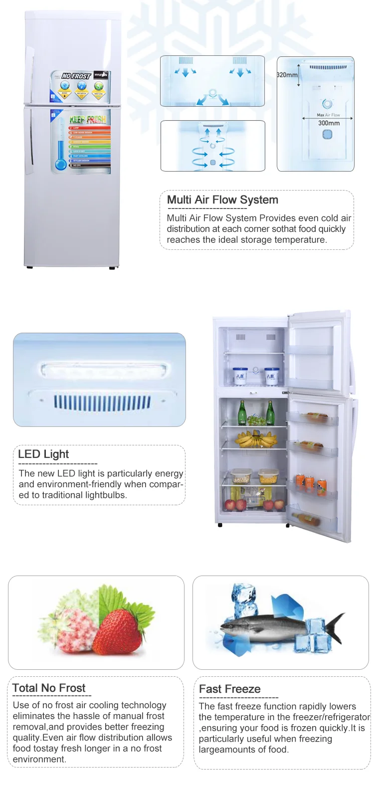 All-season Performance Factory Directly Small Compact Refrigerator ...