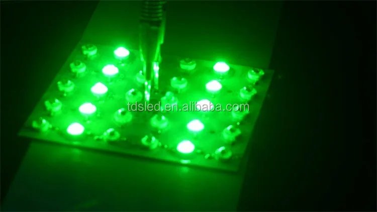 550nm 560nm 565nm 3W Green High Power LED Chip with Heatsink