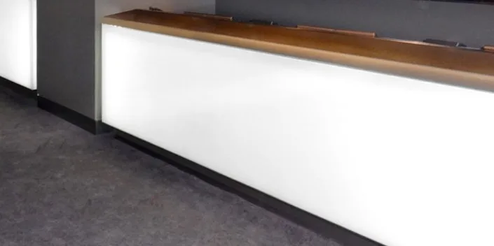 Edgelight Clear Acrylic Light Guide Plate Backlight Led Panel Display ...