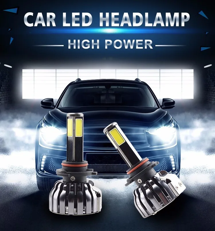 PRILIGHT LED Headlights - 5200LM, 40W, 6000K, Universal Fit