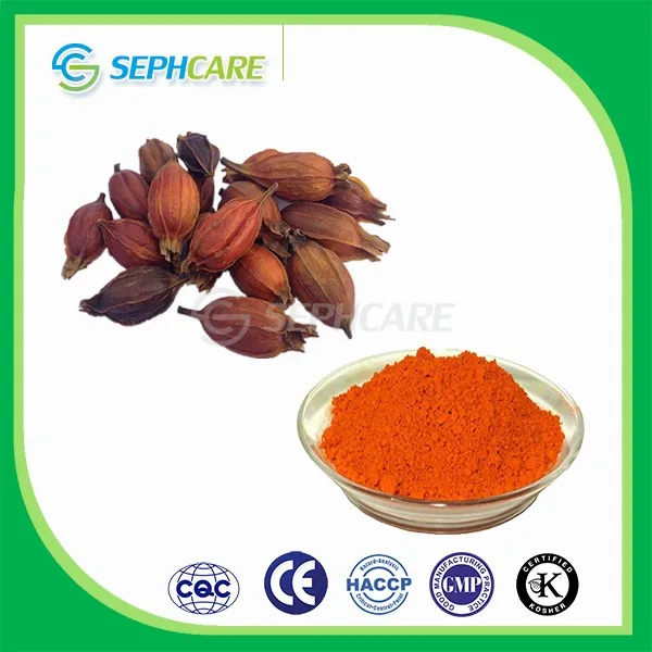 100% Natural Food Colorant Pigment Gardenia Yellow Powder