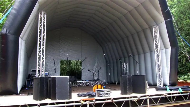 New Design Inflatable Event Stage Cover Shelter for Sale, Inflatable ...