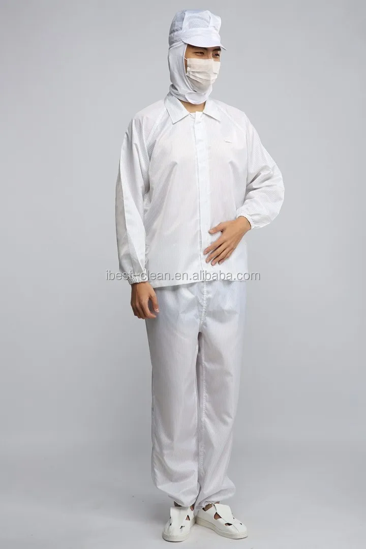 Cleanroom Smock For Electronic Semiconductor And Food Factories - Buy ...