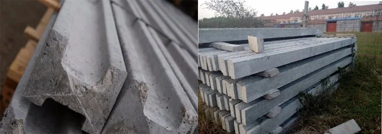 Precast H Shape Concrete Load Beam Cement Post Making Machine - Buy H ...