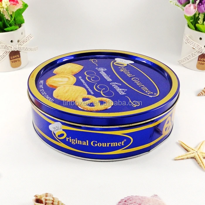 Cheap Price Good Metal Packaging Biscuit Gift Round Tin Box Oem - Buy ...
