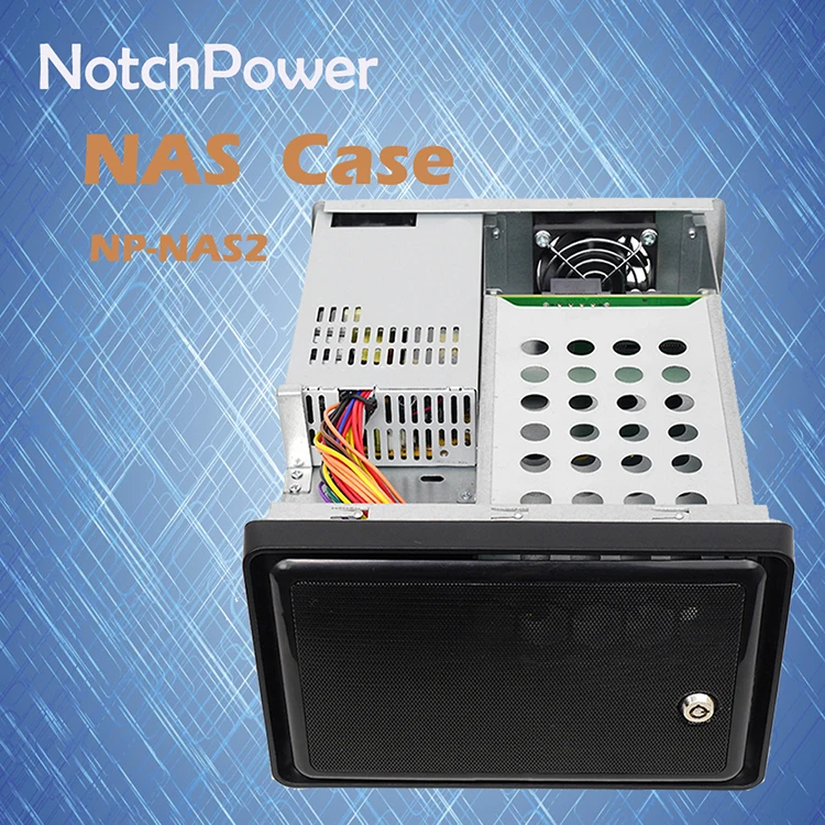 Microatx Nas Network Storage Server Case Cabinet 2 Bays 2 Hdd - Buy Nas ...