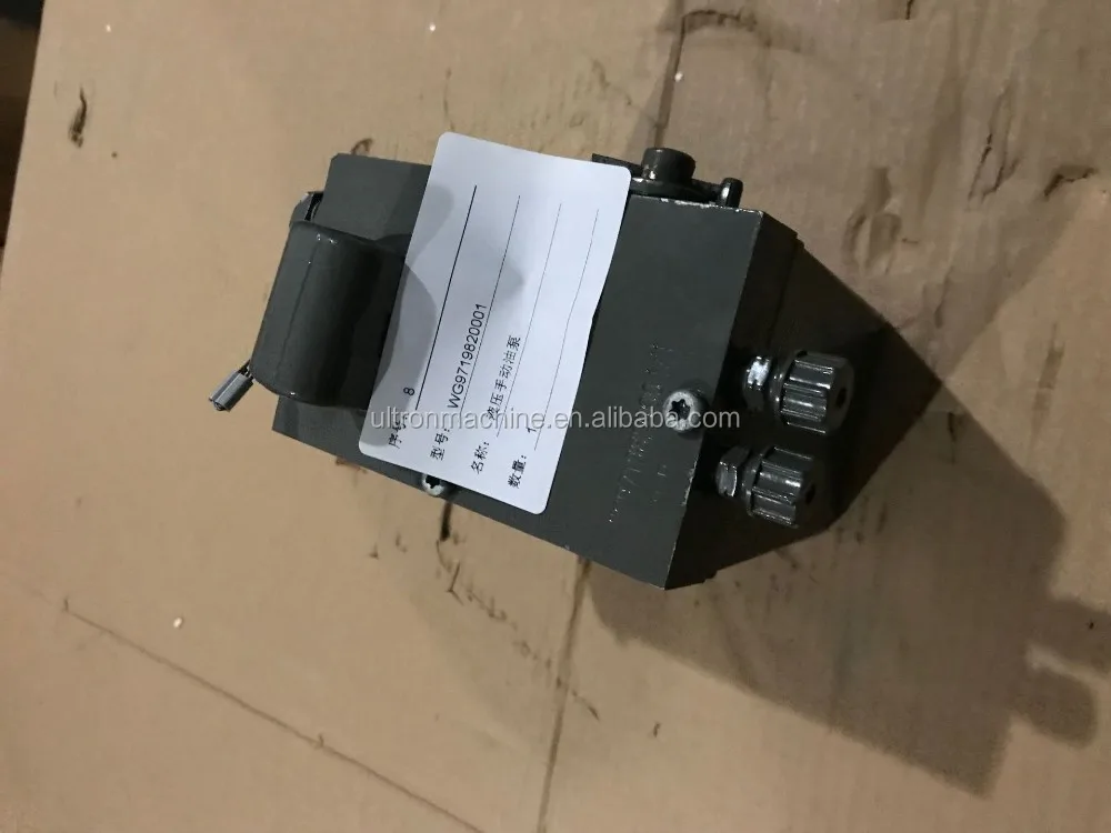 Howo Cabin Parts Lifting Oil Pump Assy Wg9719820001 - Buy Oil Pump ...