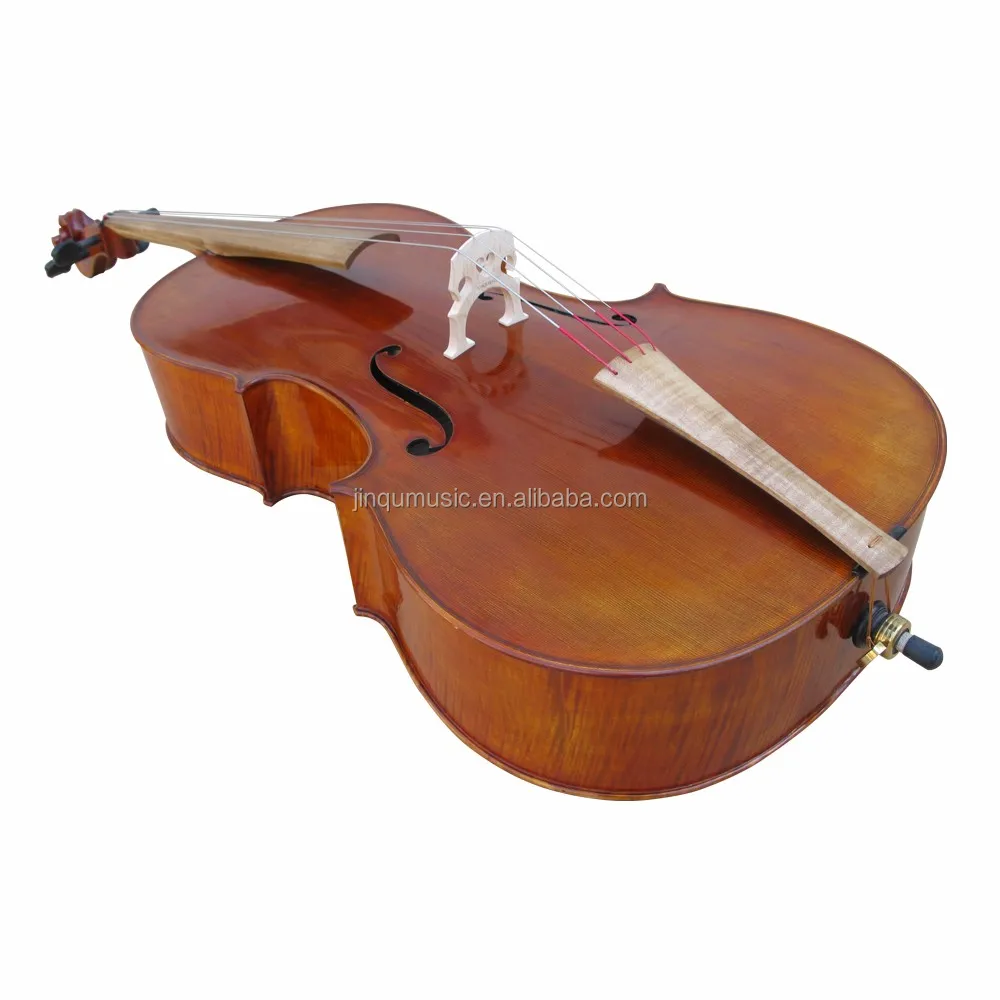 Jinqu Golden Brands Of 4/4 Size Handmade Hand Carved Baroque Cello ...