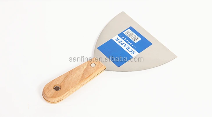 Stainless Steel Putty Knife Blade - Antirust & Versatile
