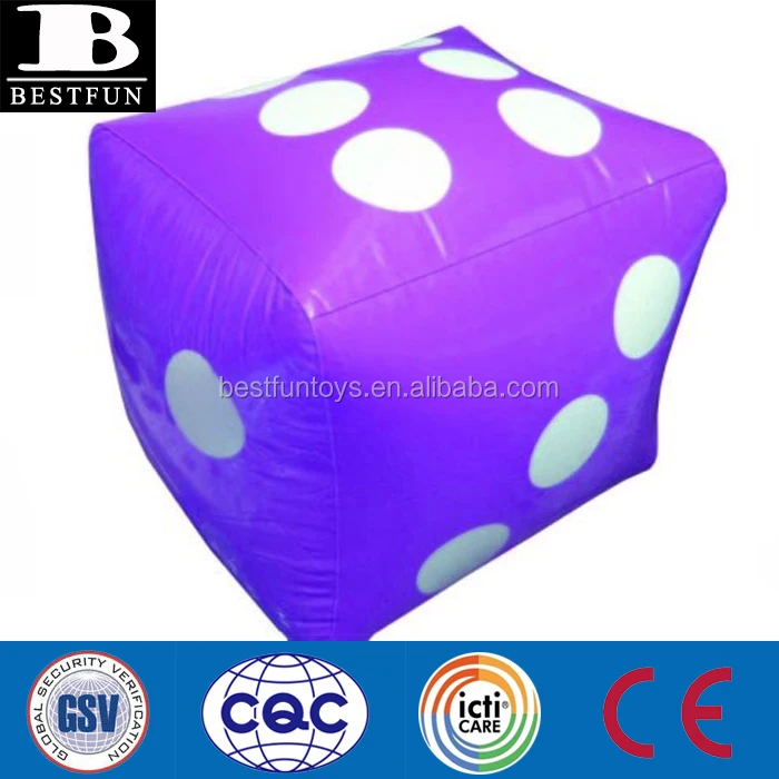 Custom Thickened Pvc Inflatable Cube Inflatable Promotional Puzzle Cube ...