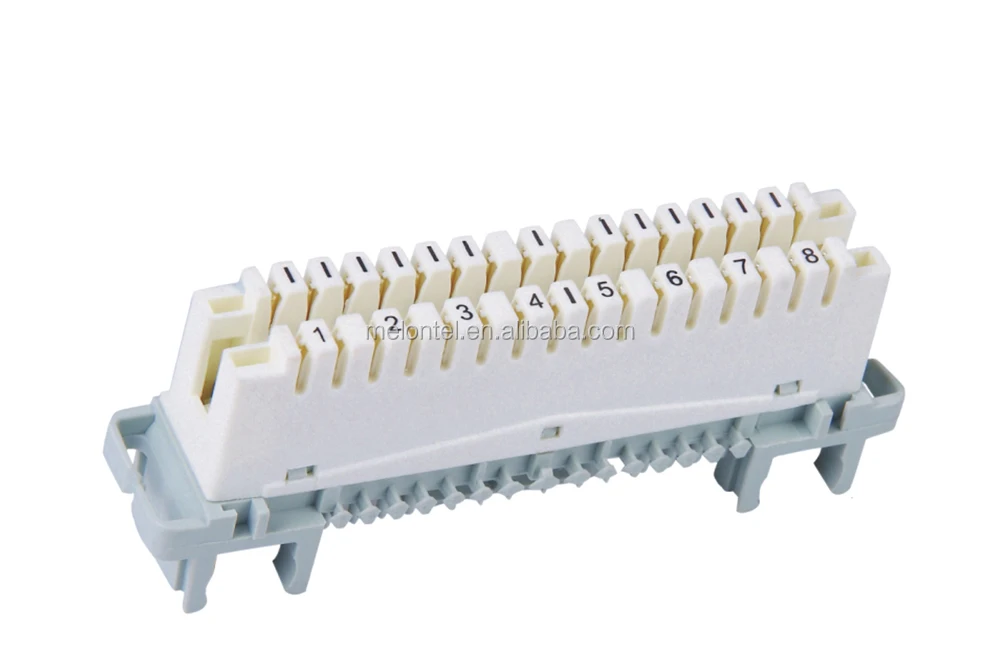Mt-2003-a 8 Pair Lsa Connection Module Krone Terminal Block Krone Strip ...