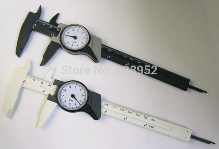 150mm 6inch Dial Caliper - Precision Plastic Vernier Gauge