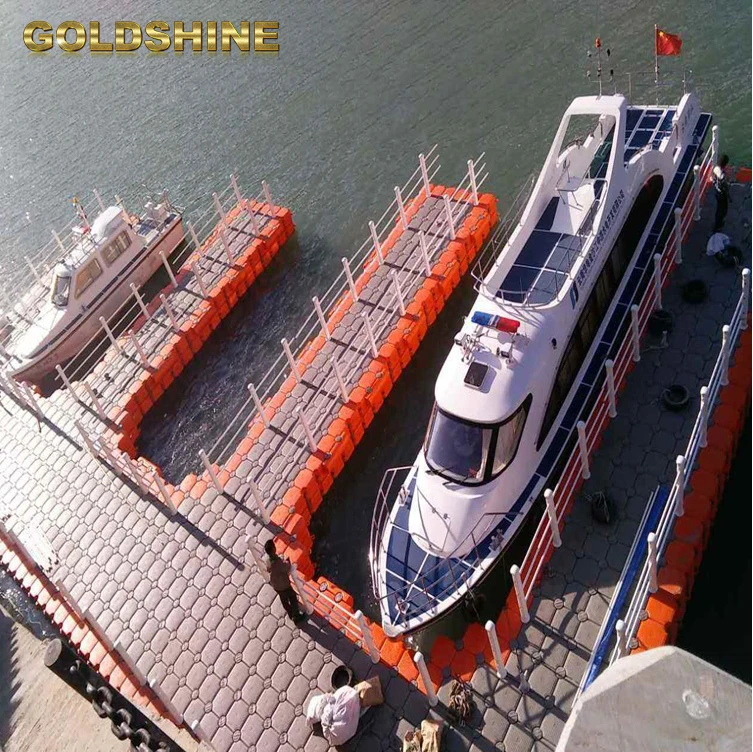 Walking Dock Floating Pontoon Platforms Modular Plastic Pontoons - Buy ...