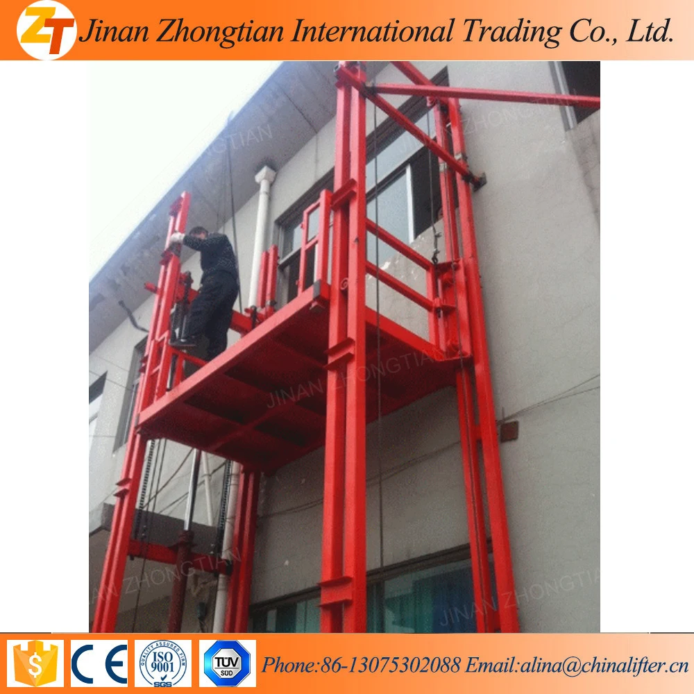 Cargo Lift Elevator 3000kg Capacity - Hydraulic Freight Elevator