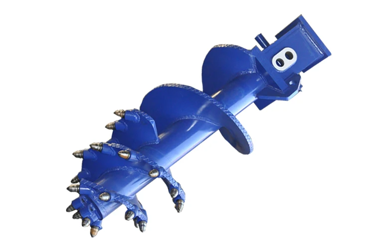 Construction Machine Auger Bauer Rock Drilling Auger For Earth Drill ...
