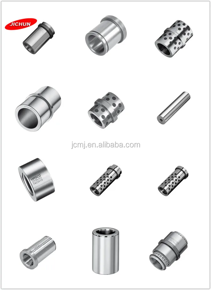 Dme/hasco/misumi Standard Guide Pillar,Angle Pin,Mould Straight Ejector ...