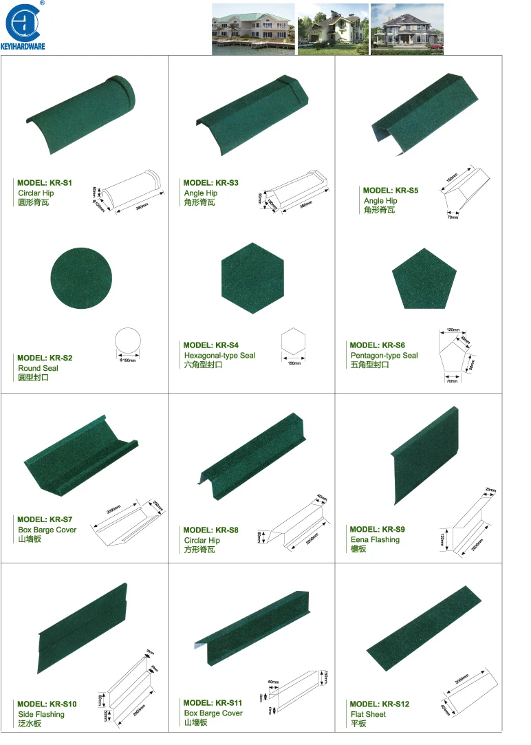 Colorful Box Barge Cover Stone Coated Metal Roof Tile S11 - Buy Metal ...