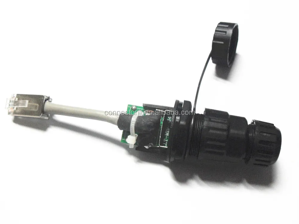 Llt Panel Mount Rj45 Connectors And Protection Caps For Standard Rj45 ...