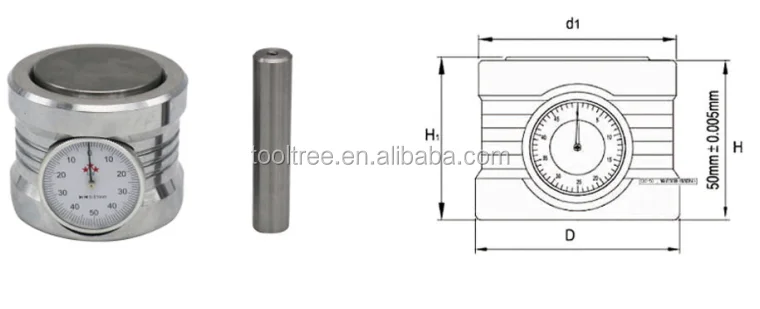 Machine Tools Height Measuring Tool Z Axis Zero Pre-setter Tool Sette 0 ...