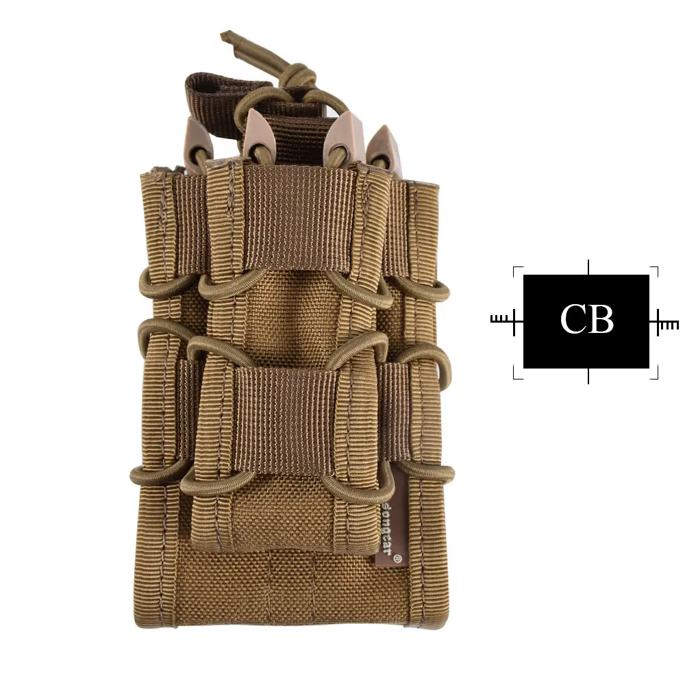 Emersongear Double Decker M4 Taco Mag Pouch Pistol Rifle Molle Magazine ...