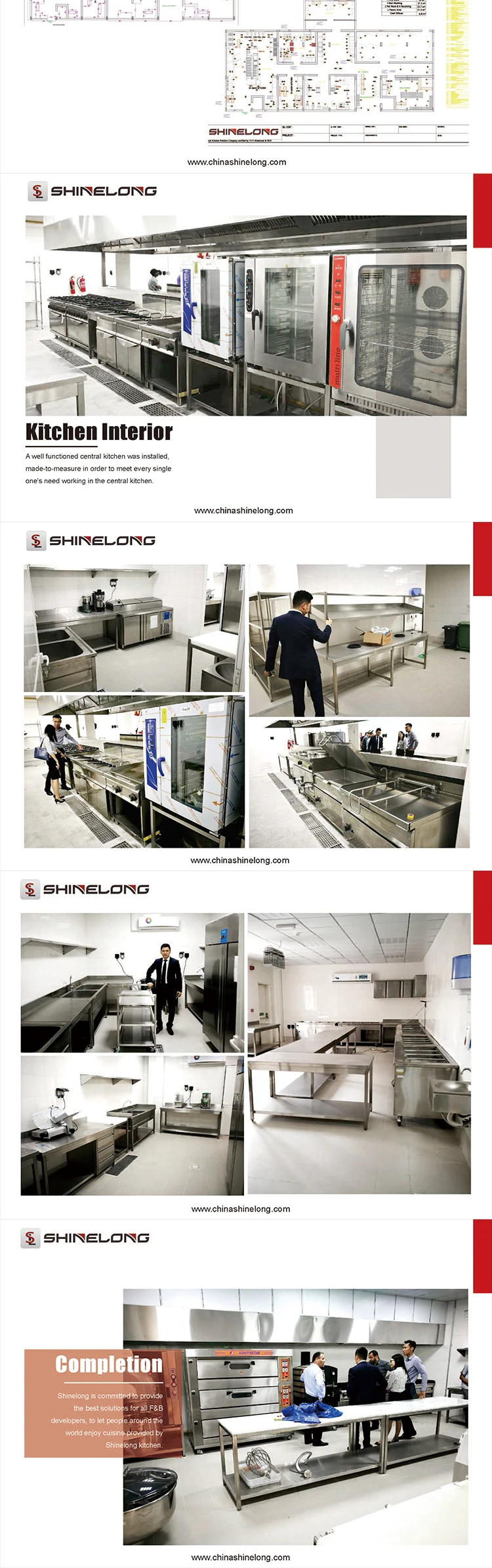 Commercial Heavy Duty Kitchen Equipments For Central Kitchen - Buy ...