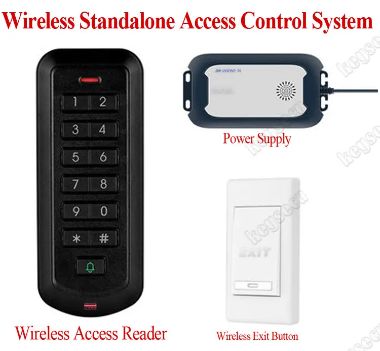 New Arrived Standalone 2.4g Wireless Keypad Rfid Access Control Reader ...