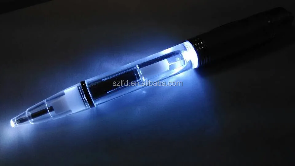 Led Light Up Pen,Promotional Flashlight Ballpoint Pen Torch,Custom ...