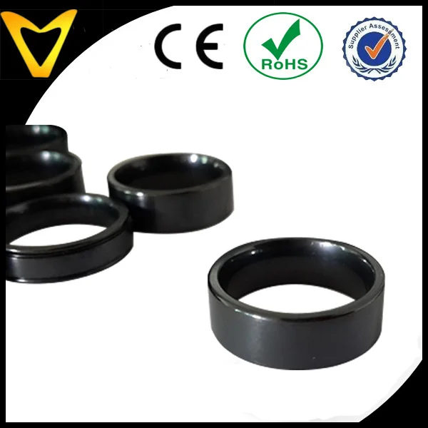 Vlink Jewelry 8mm Diamond Like Carbon Dlc Coating Plated Titanium Ring ...