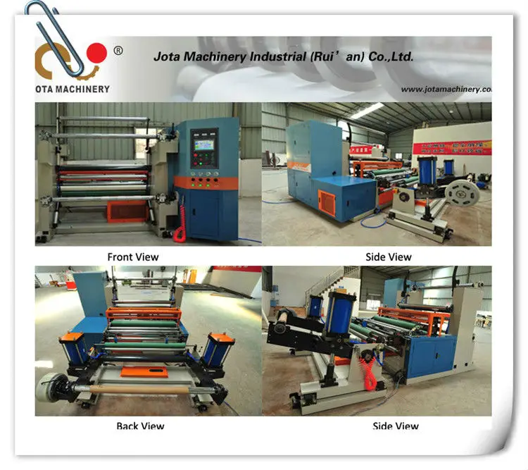 Auto Loading Plastic Film Slitter Rewinder,Paper Reel Slitting ...