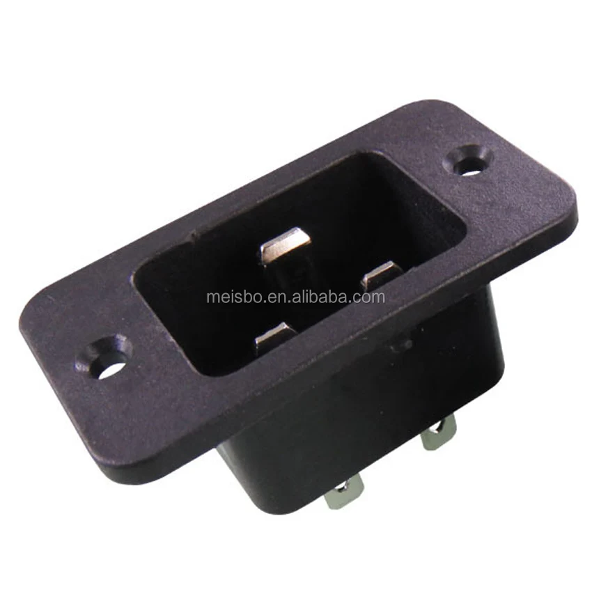 High Quality 250v 2.5a Iec320 C20 Inlet Connectors For Pdu Male Socket ...
