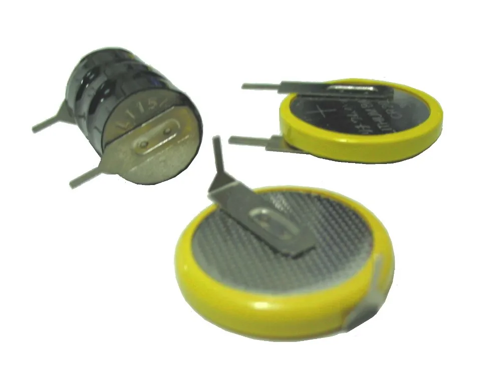 Button Cell Battery 3.6v Li-ion Rechargeable Battery Lir2430 Lir2477 ...