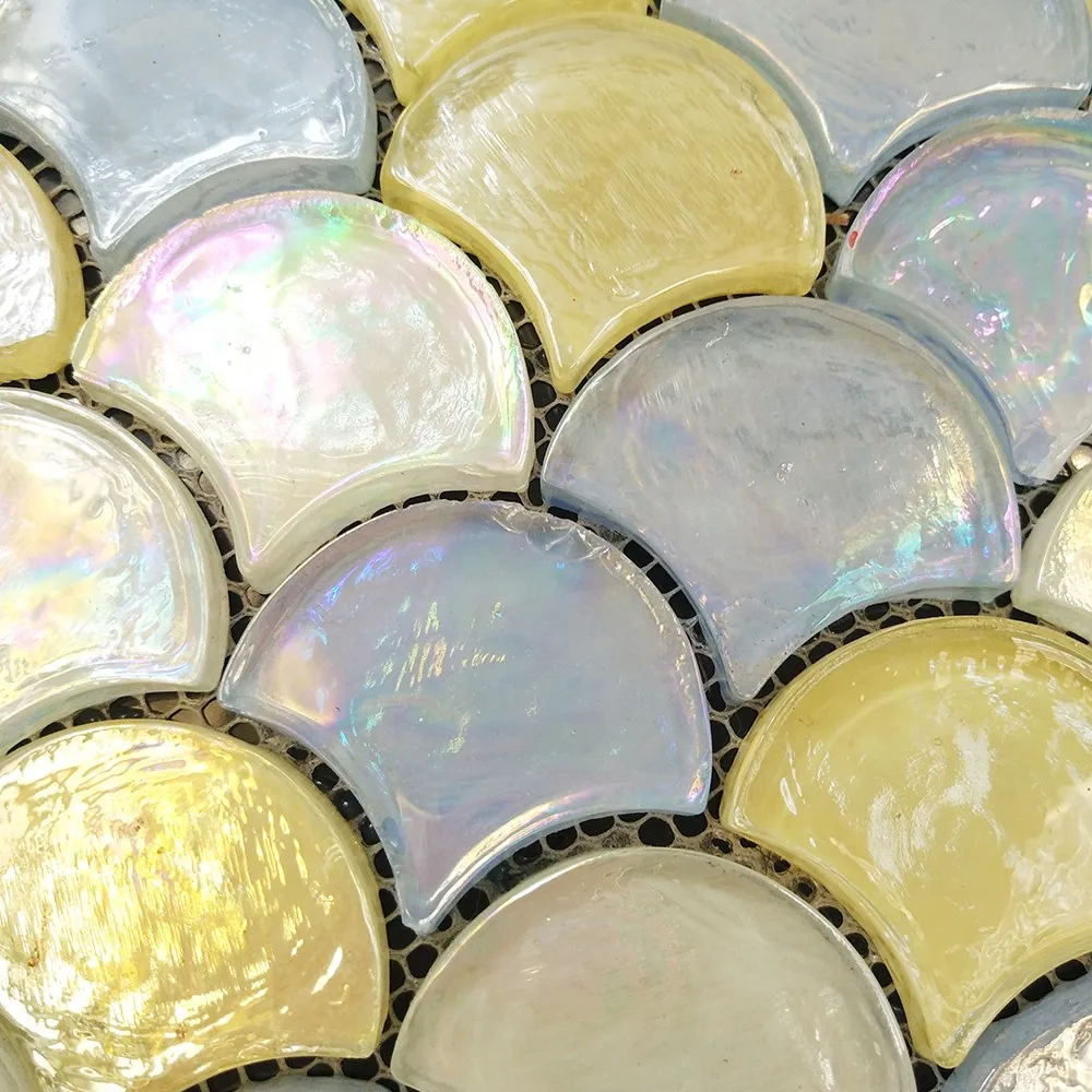 Cheap Discount 25% Hot Sale High Quality Glass Gold Iridescent Fish ...