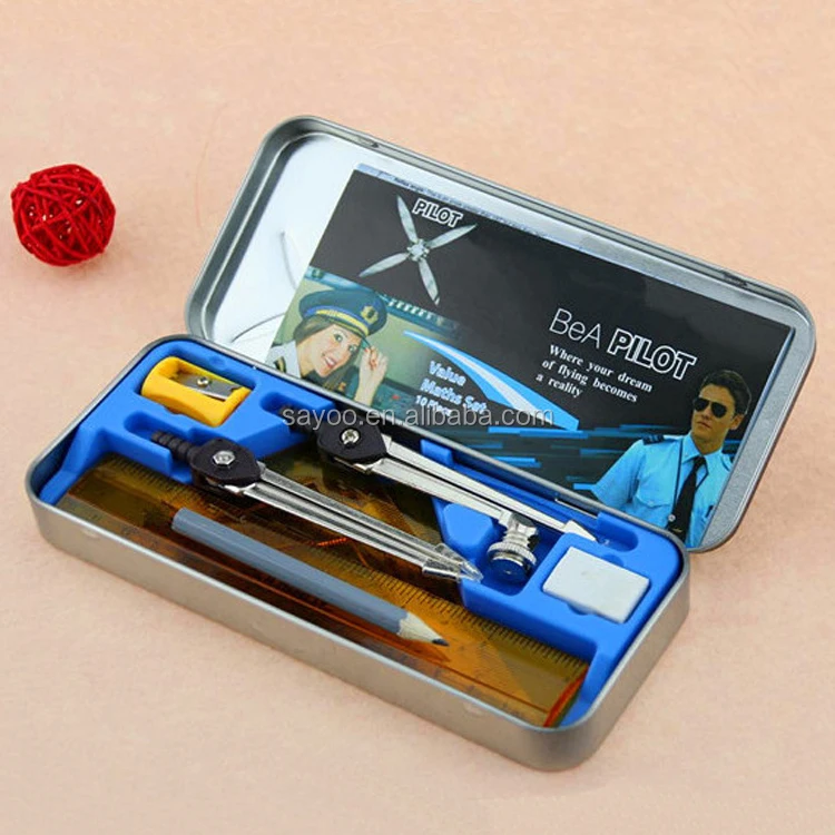 High Quality 10pcs School Mathematical Instrument Set - Buy ...