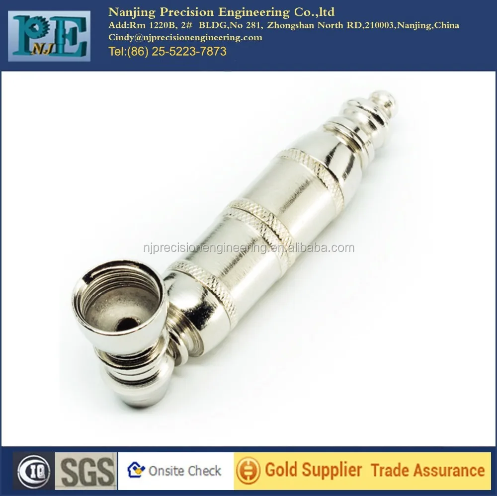 Custom Cnc Machining Stainless Steel Smoking Pipes Tobacco Pipe - Buy ...