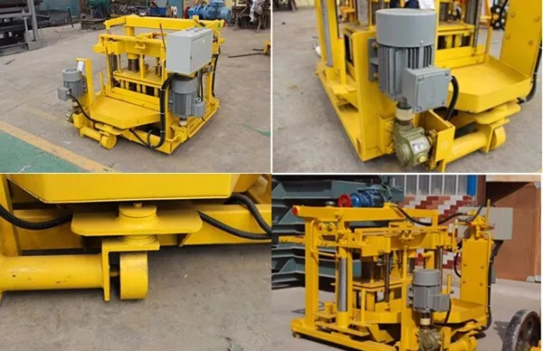 Concrete Egg Laying Block Machine QT40-3A Manual Brick Making Machine