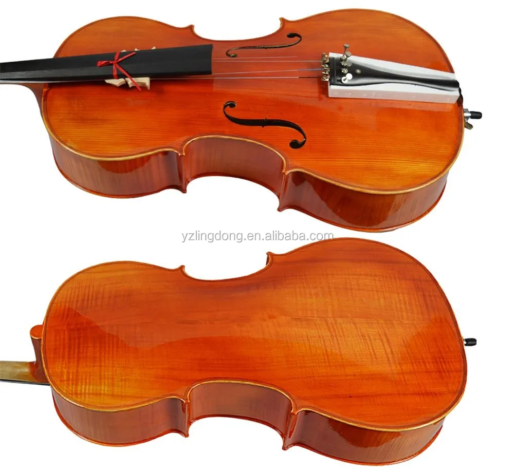 High Quality Professional Handmade Flamed Cello 1/4-4/4 - Buy ...