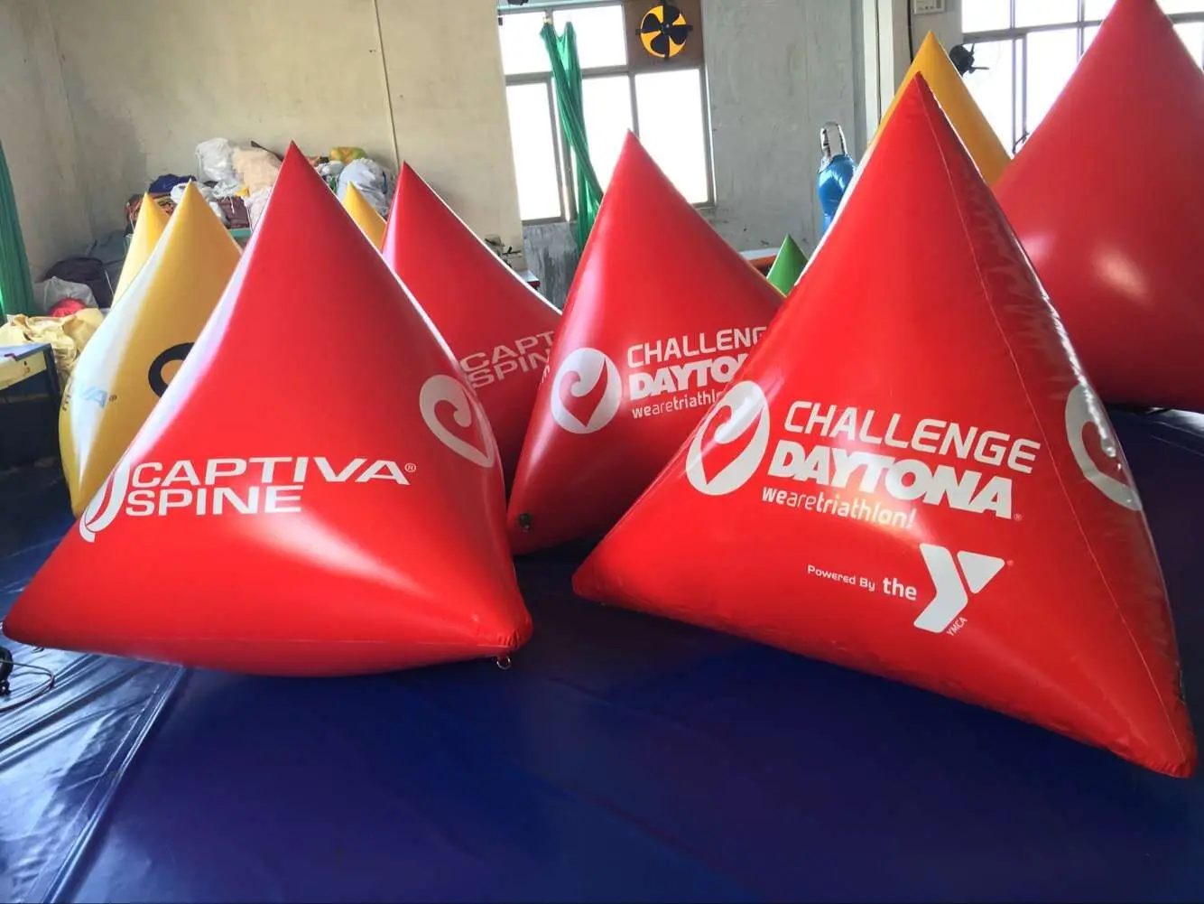 Open Water Race Marker Balloon Triangle Inflatable Buoy