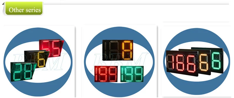 Traffic Light 7 Segment 2 Digits Led Display - Buy 7 Segment Traffic ...