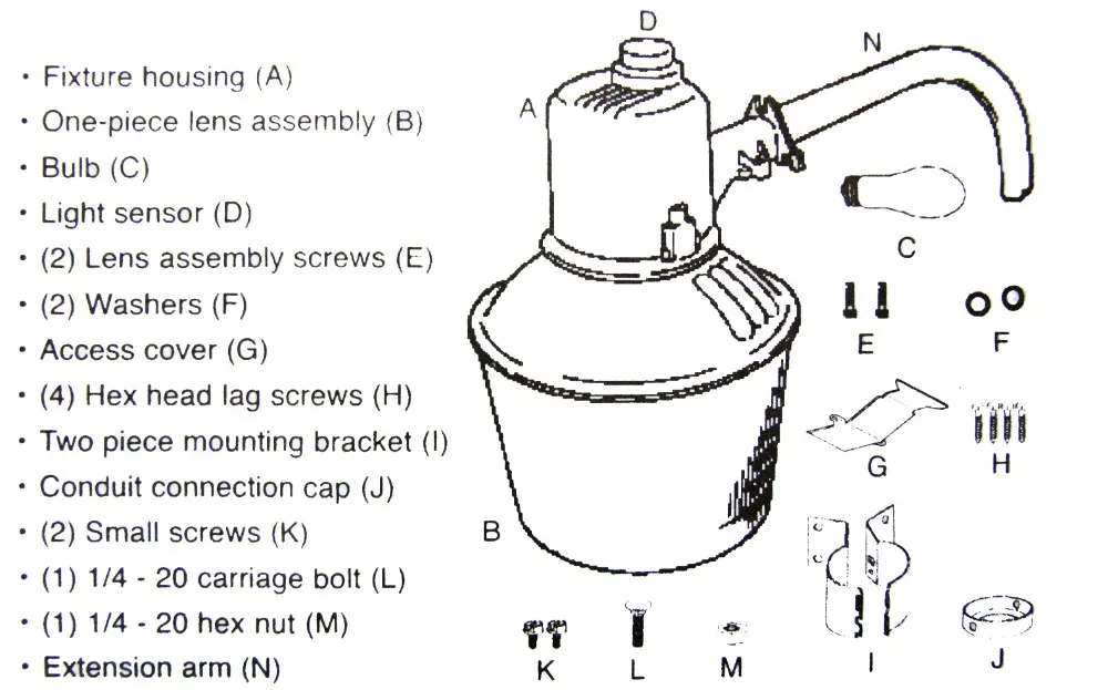 175 Watt Mercury Vapor Led Replacement Garden Street Light - Buy ...