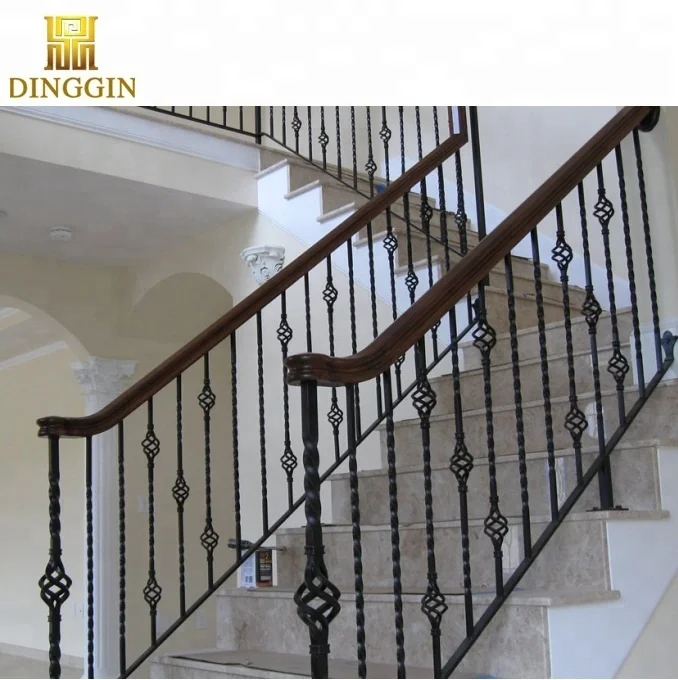 Wrought Iron Post for Staircase - Durable & Stylish