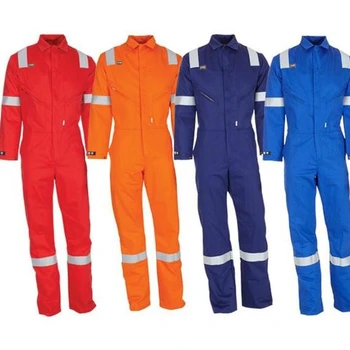 Fr Rated Fire Retardant Coveralls Jump Suit With High Visibility ...