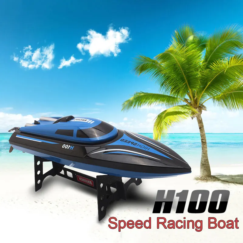 Latest Kids Toy Gift Skytech H100 Waterproof Rc Boat 2.4ghz 4 Channel ...