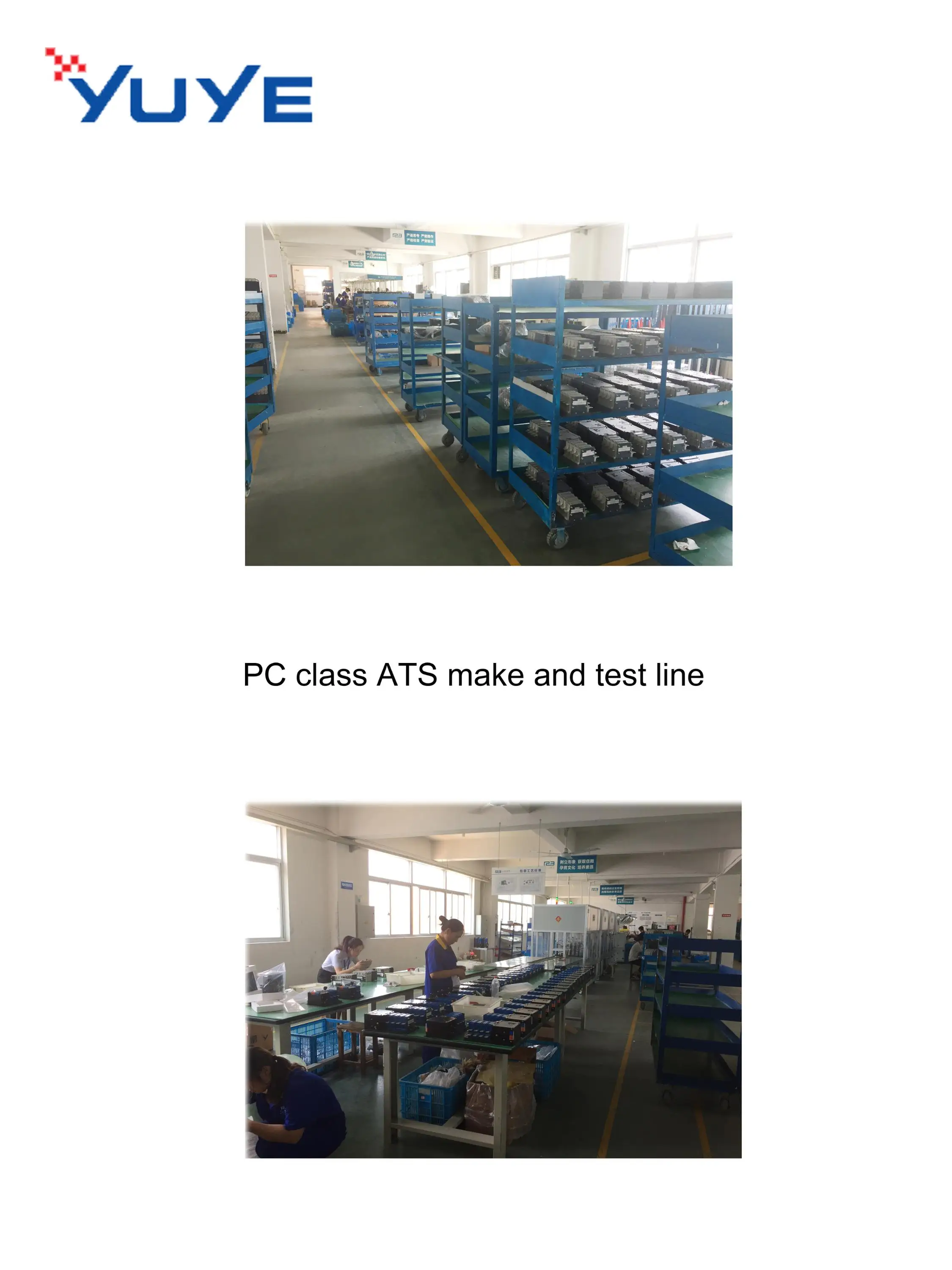 Yuye Ats Pc Class Changeover Switch Yes1-m 630a To 1600a Automatic ...