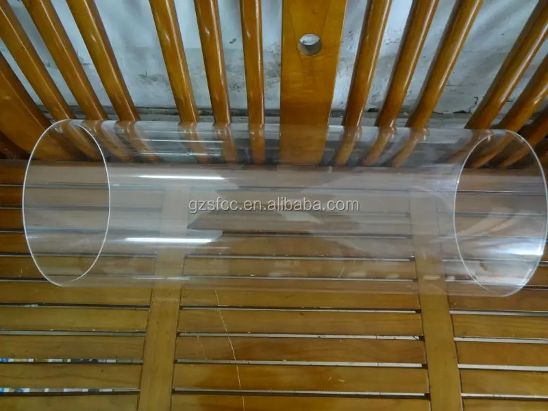 Clear Acrylic Pipe - Customizable Acrylic Tube with 93-95% Transparency ...