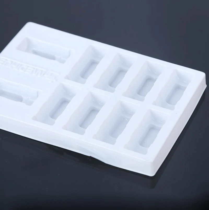 Customized Plastic Vaccine Tray Blister Medical Products Tray For Vial ...